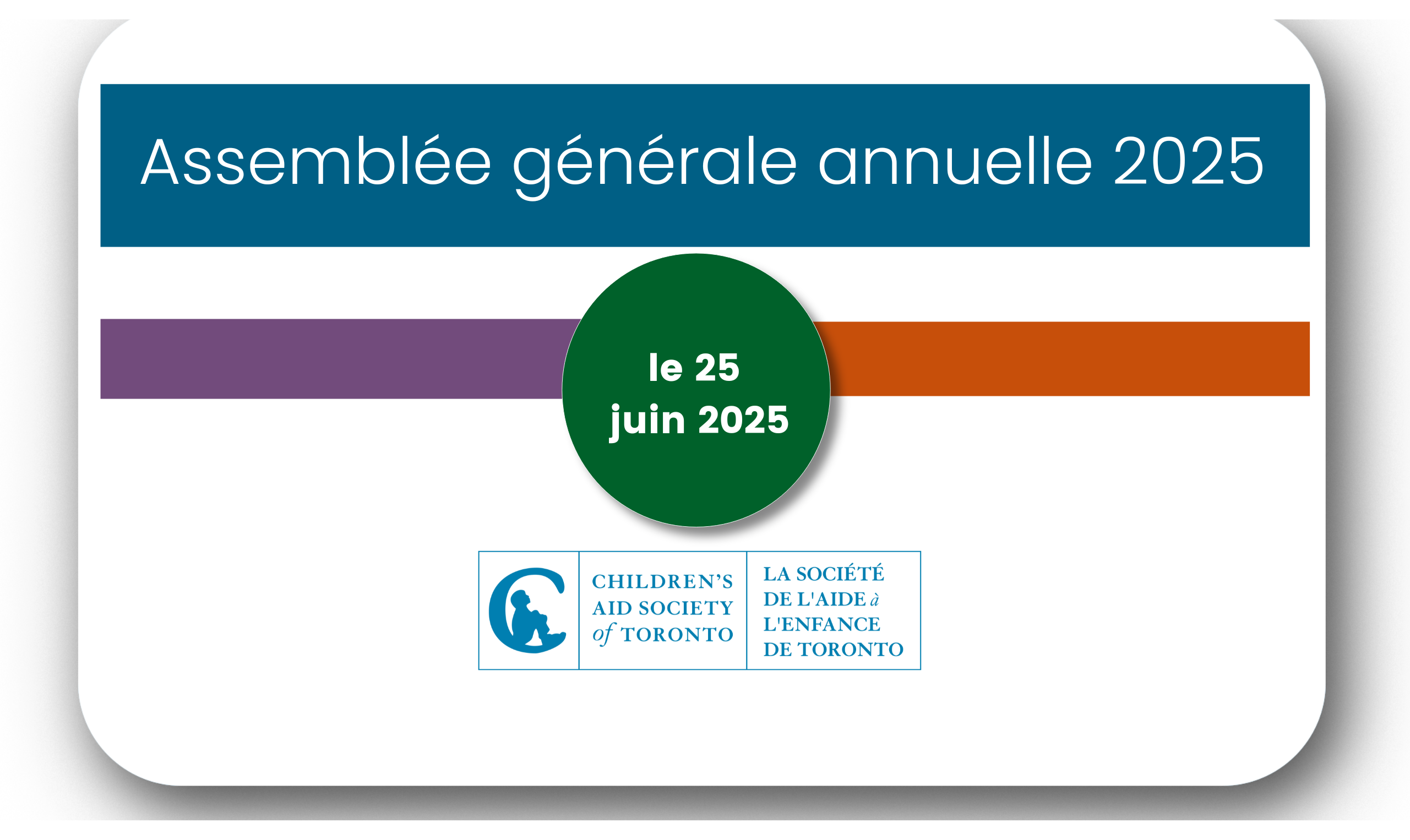 2025 Assemblée générale annuelle de la CAST - CAS of Toronto